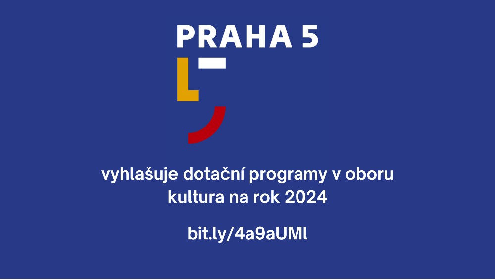 MČ Praha 5 vyhlašuje dotační program Pětka kulturní 2024 - Culturenet